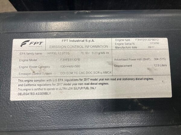 FPT F3HFE613D Cursor 13 | New Diesel Engine