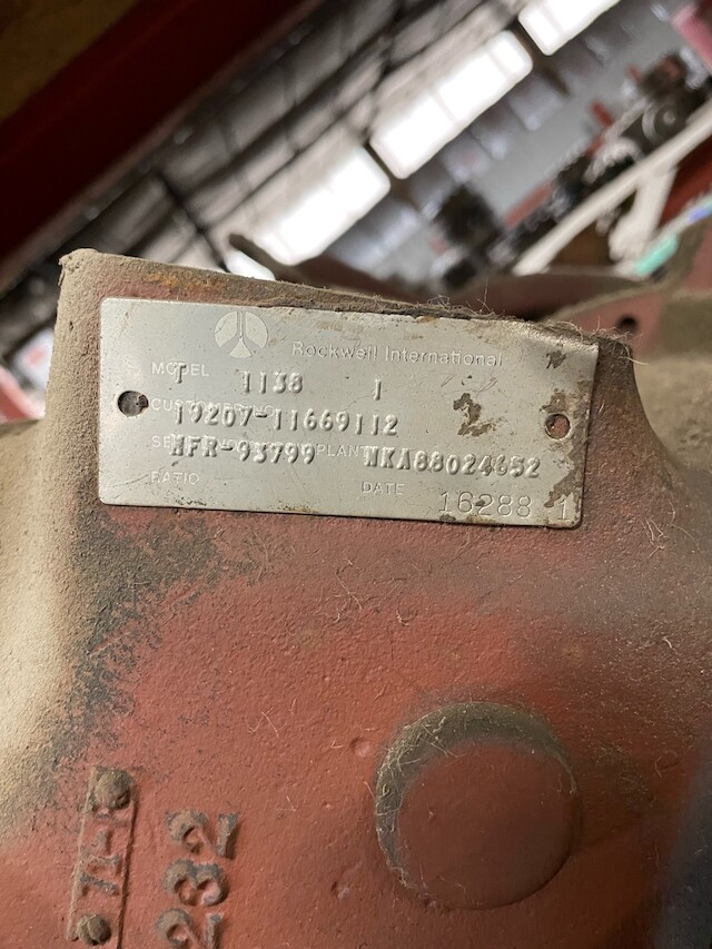 REBUILT ROCKWELL TC 1138 TRANSFER CASE