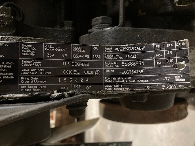 Cummins 6BTAA-5.9L-190hp Diesel Engine| Adelman's Truck Parts-Ohio