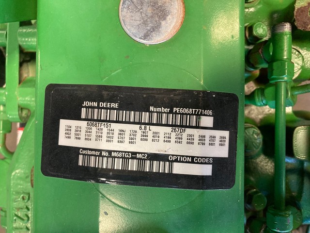John Deere 6068T Power Tech Engine