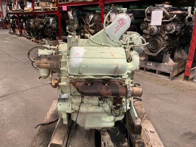 Detroit 6V53 Low Hours Military Tested Take out Diesel Engine