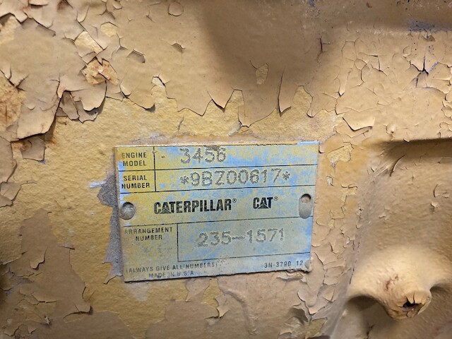 Caterpillar 3456-669hp Electronic Diesel Engine