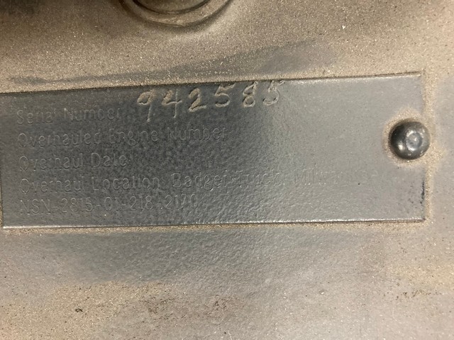 Govt.Rebuilt Mercedes OM352 Diesel Engine