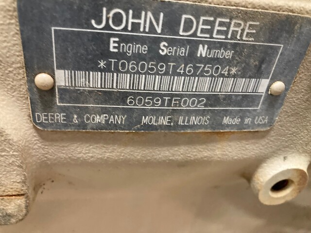 John Deere 6059T Diesel Engine
